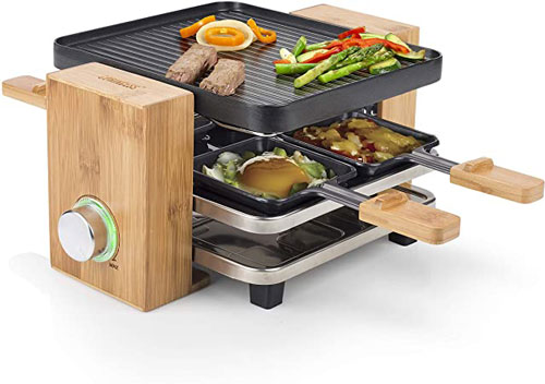 Les 3 Meilleurs Appareils à Raclette pour 4 Personnes de 2022